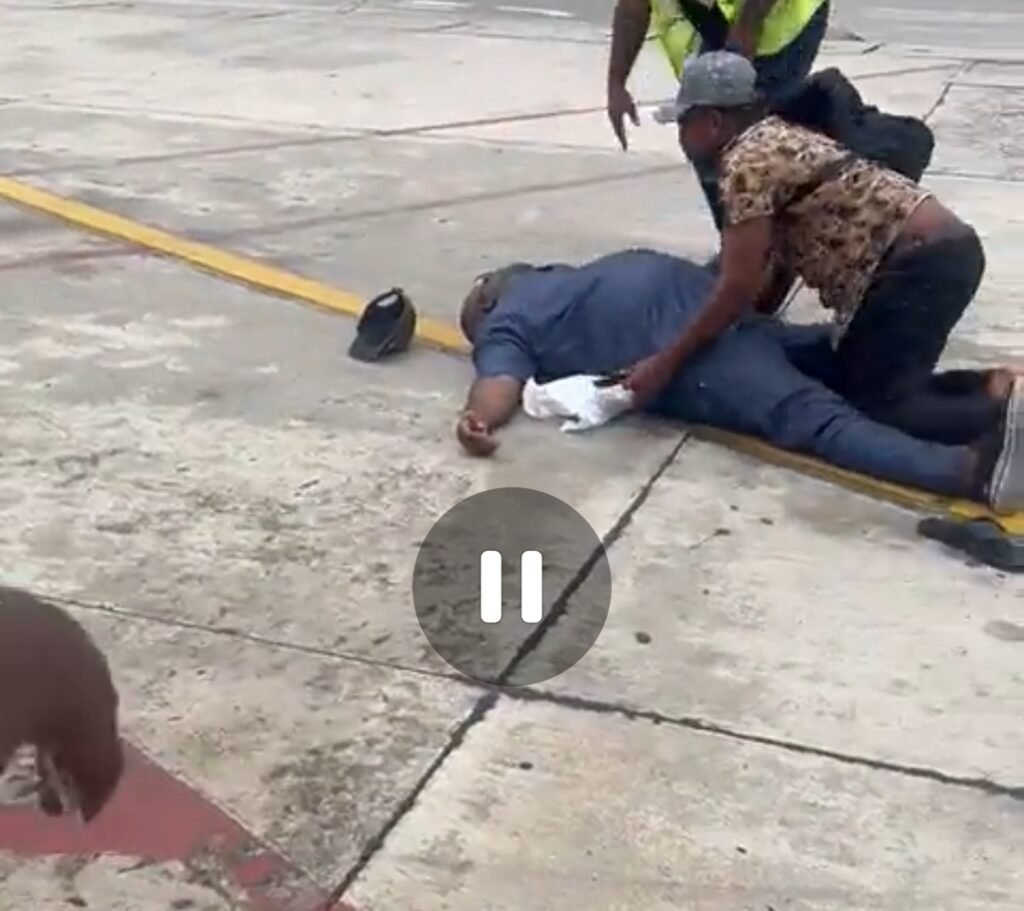 Moment OPM General Overseer Apostle Chibuzor collapsed at the airport