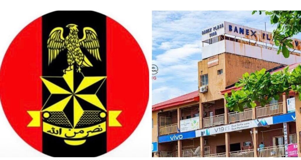 Real reason we reopened Banex plaza: Nigeria Army